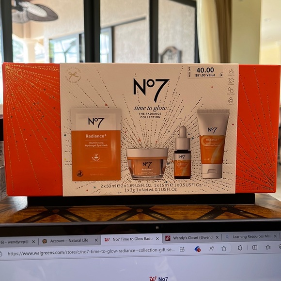 No7 | Skincare | No7 Time To Glow 4 Piece Gift Set | Poshmark